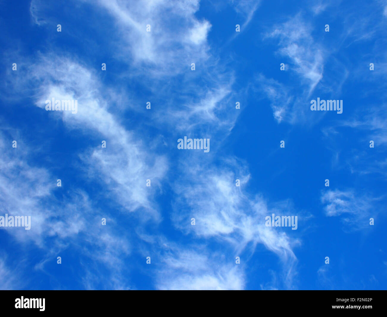 Blue sky with clouds only hi-res stock photography and images - Alamy