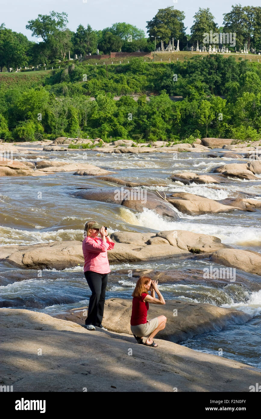 The James River produces the nation's only class IV rapids in an urban ...
