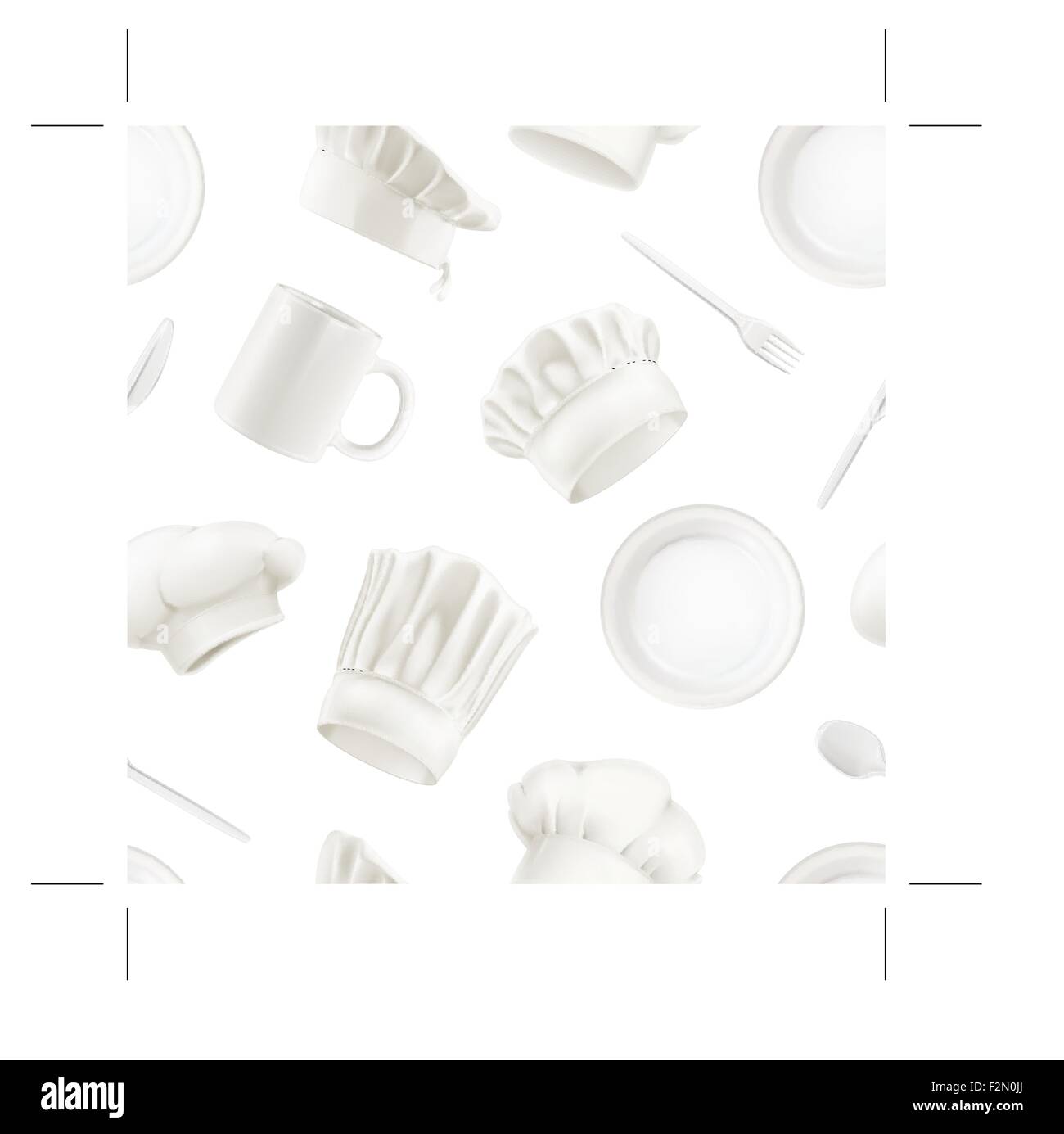 Chef, vector seamless pattern Stock Vector Image & Art - Alamy