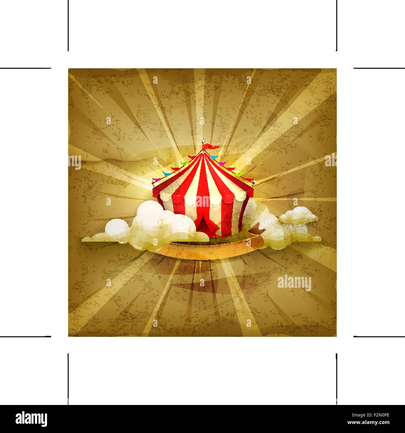 Circus, old style vector background Stock Vector Image & Art - Alamy