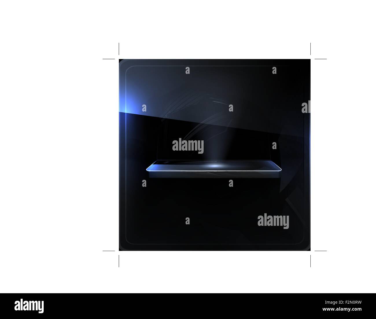 Empty clean screen show Stock Vector Images - Alamy