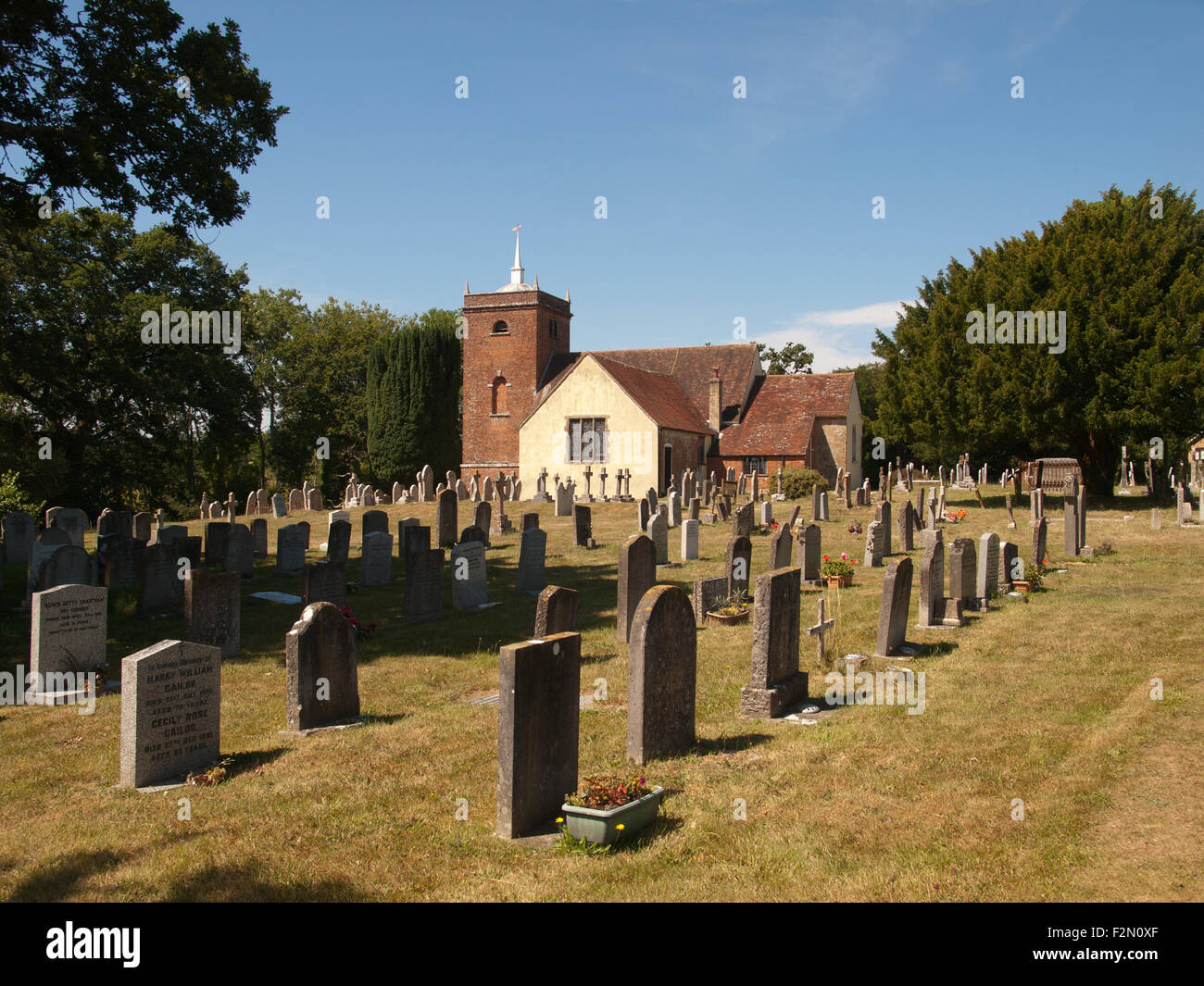 Minstead church hi-res stock photography and images - Alamy