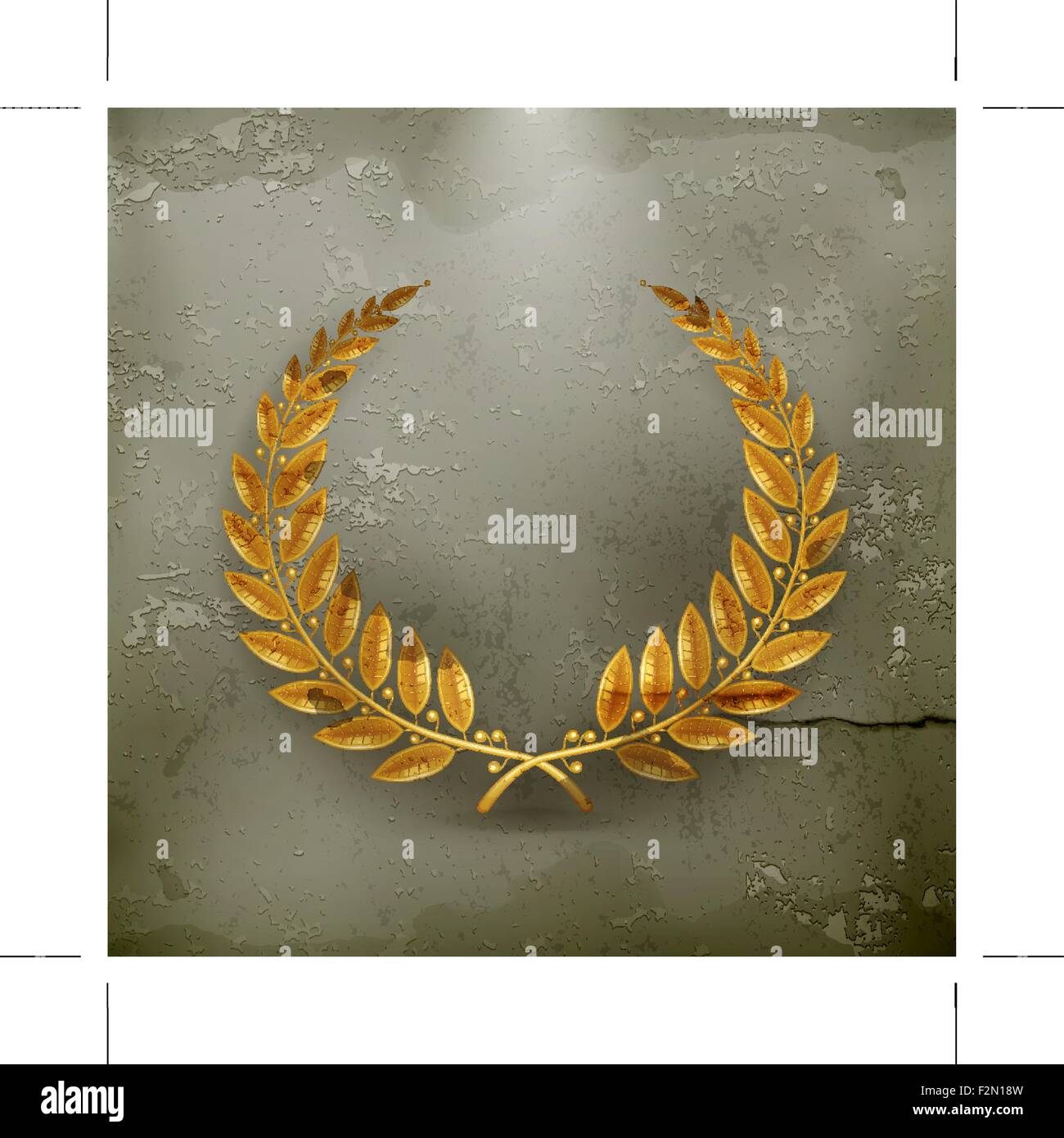 Laurel wreath Stock Vector Images - Alamy