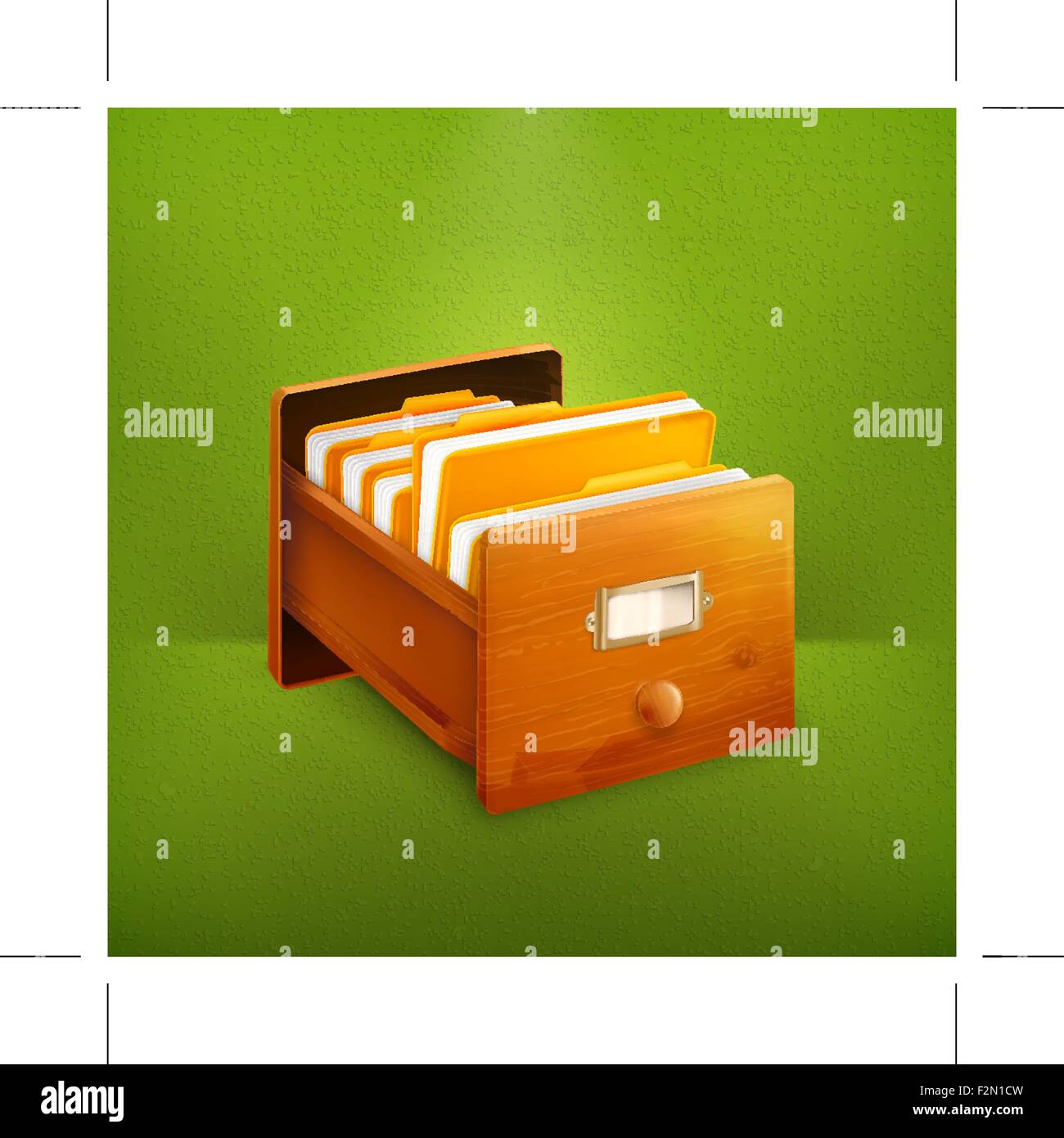 Open card catalog, vector Stock Vector Image & Art - Alamy