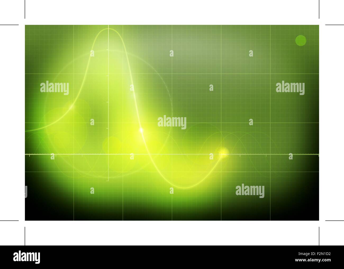 Oscilloscope graph Stock Vector Images - Alamy