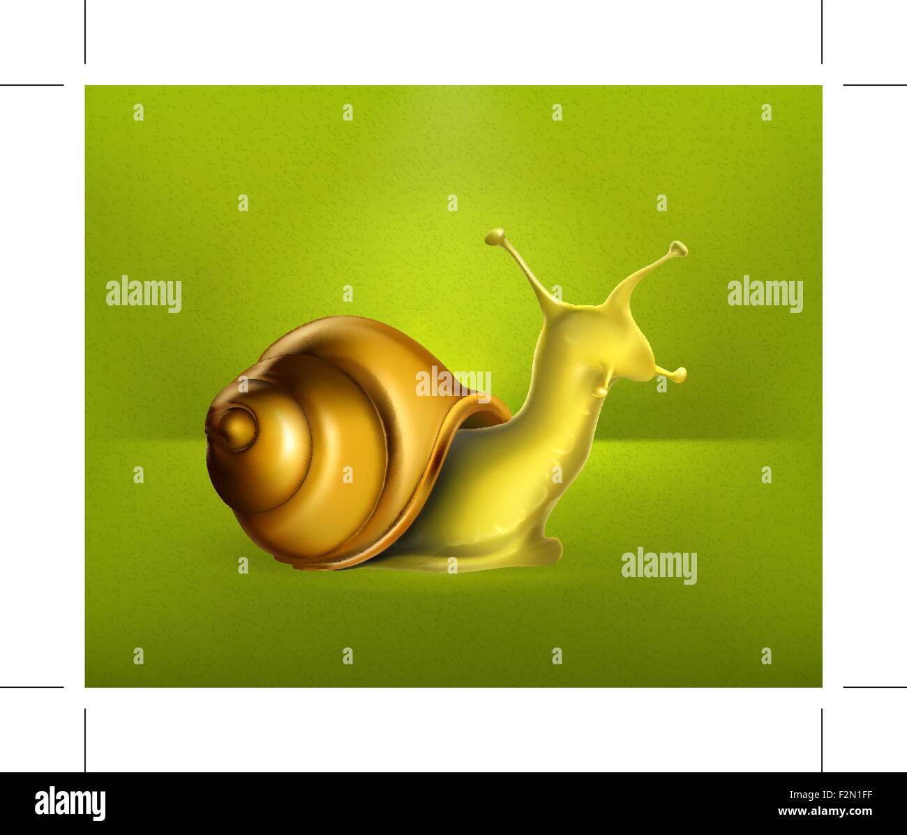 Snail character vector vectors hi-res stock photography and images - Alamy