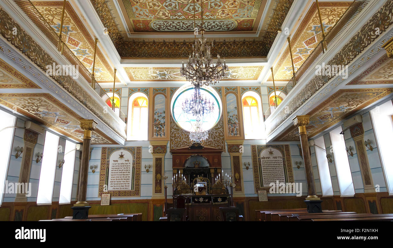 Ceiling great synagogue in hi-res stock photography and images - Alamy
