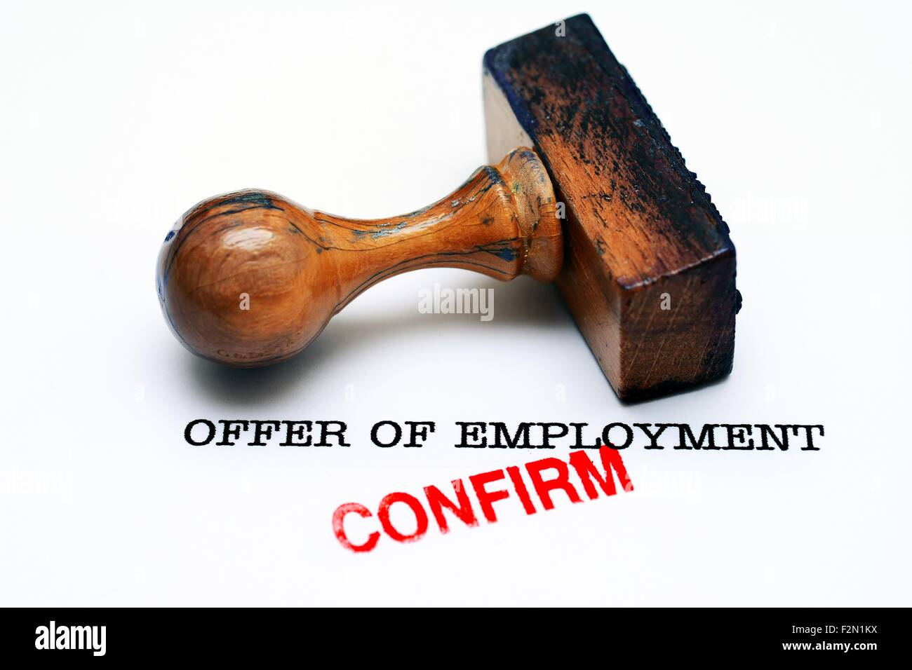 Offer of employment Stock Photo - Alamy