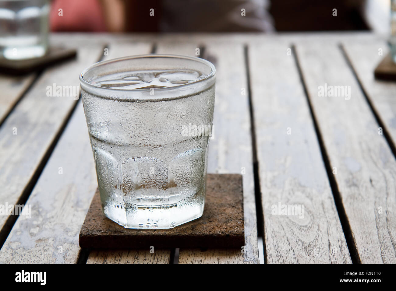 Ice cold warm glass water hi-res stock photography and images - Alamy