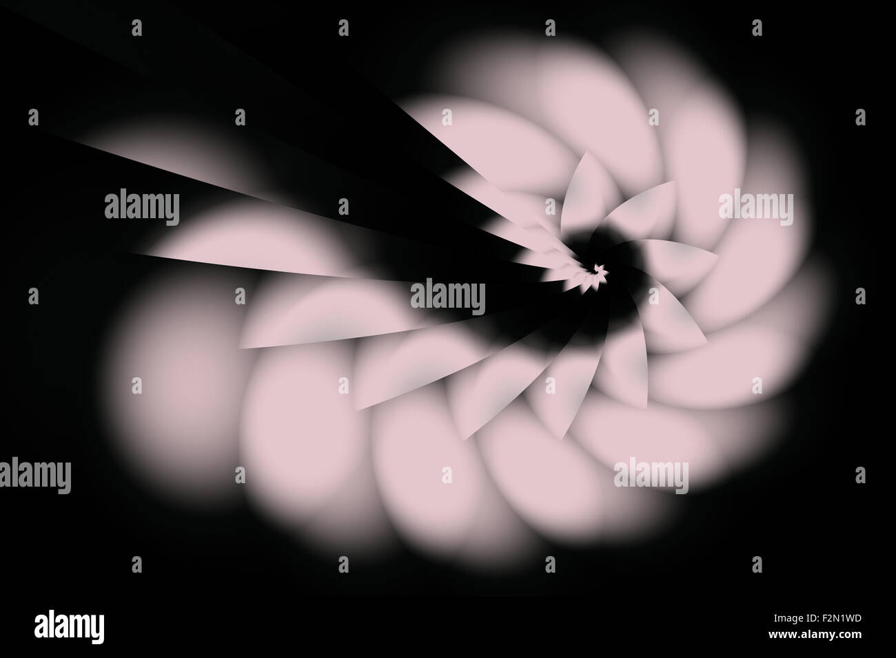 Spiral swirled dramatic artwork Stock Photo - Alamy