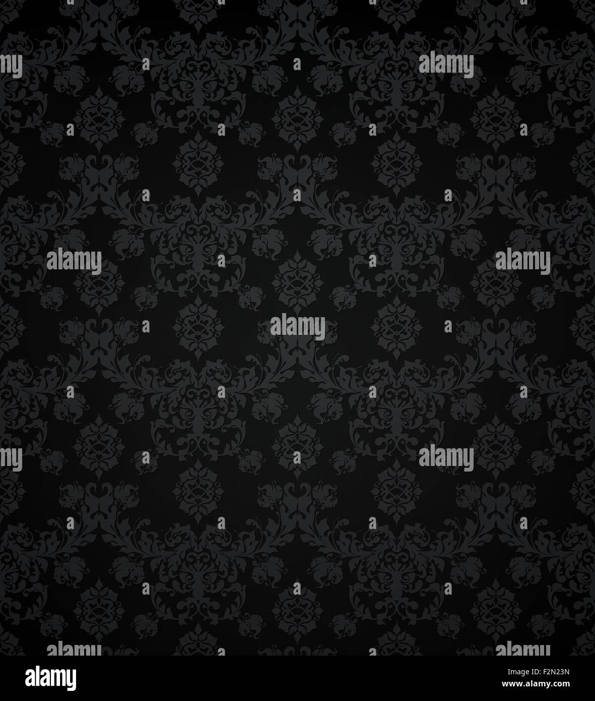 Wallpaper pattern black Stock Vector Images - Alamy