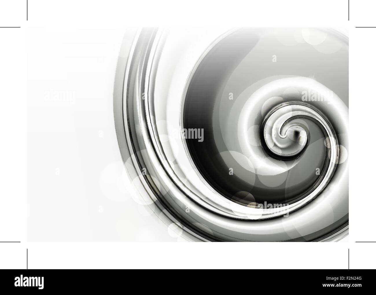 Horizontal spiral Stock Vector Images - Alamy