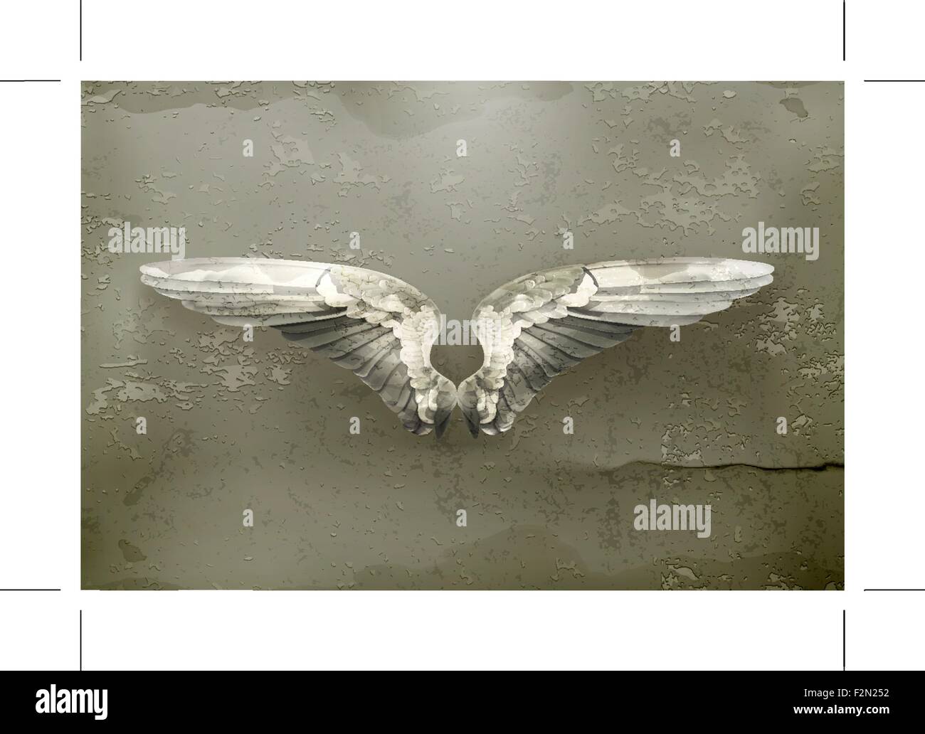 Wings, old style vector Stock Vector Image & Art - Alamy
