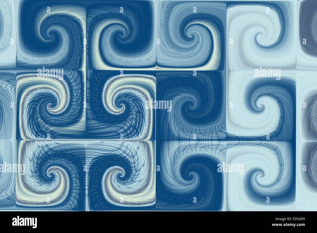 Stylized wave pattern hi-res stock photography and images - Alamy