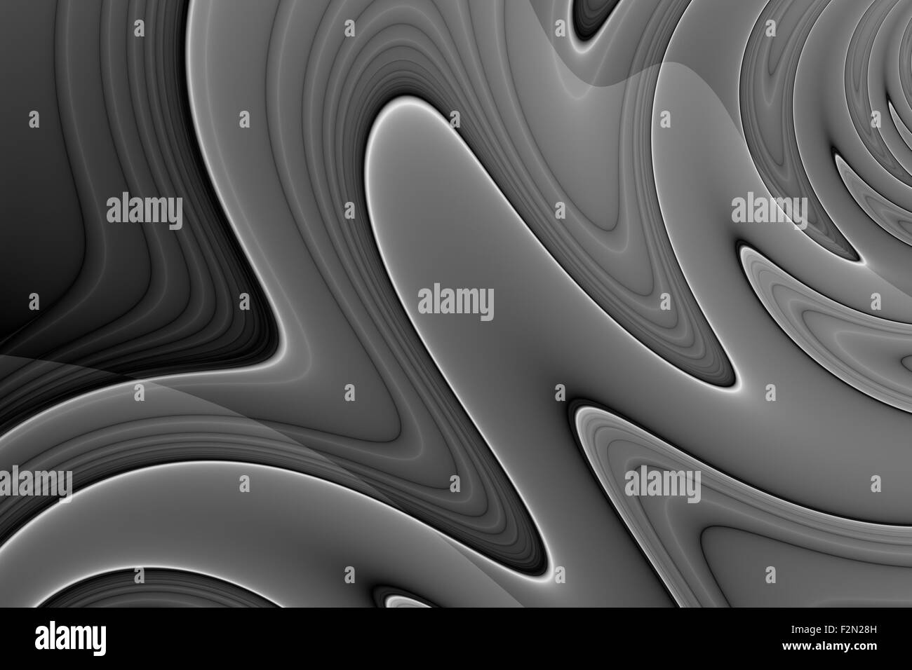 Abstract background - digital painting with abstract curved lines Stock ...