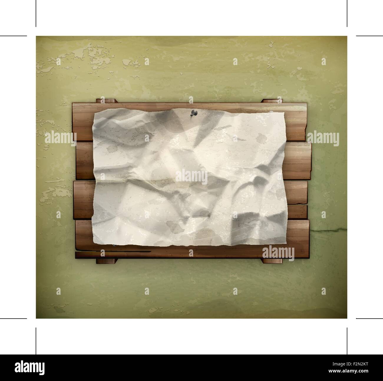 Retro billboard ad vector Stock Vector Images - Alamy