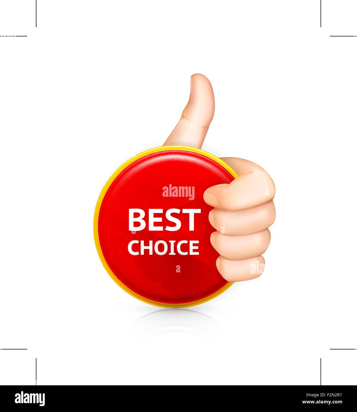 Best choice, vector Stock Vector Image & Art - Alamy