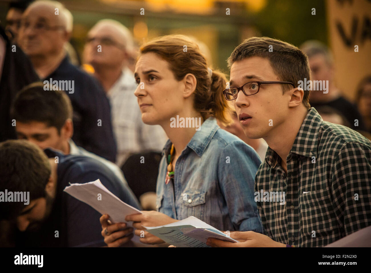 Barcelona, Catalonia, Spain. 21st Sep, 2015. IÃ‘IGO ERREJON, one of ...