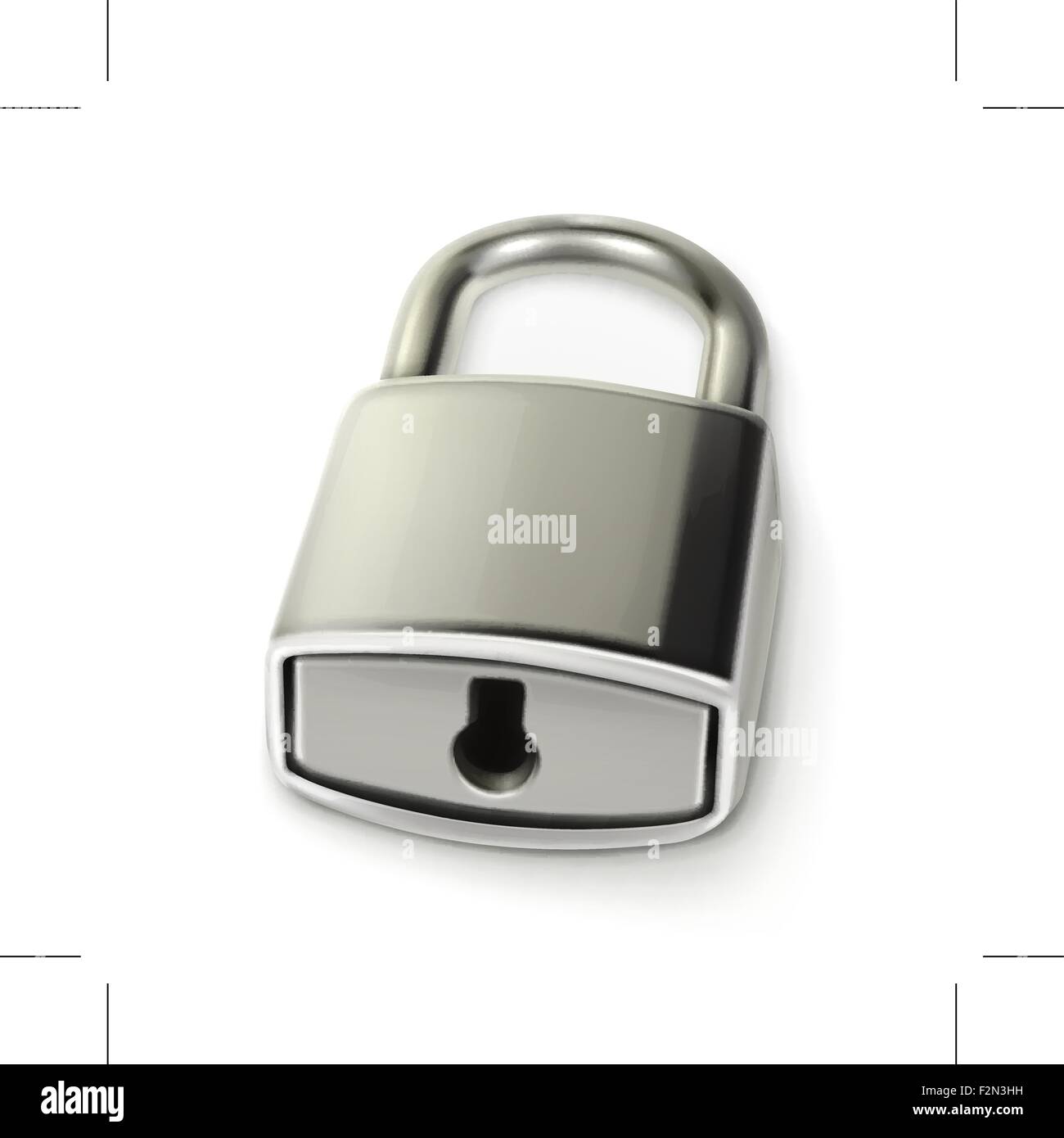 Metal lock Stock Vector Images - Alamy