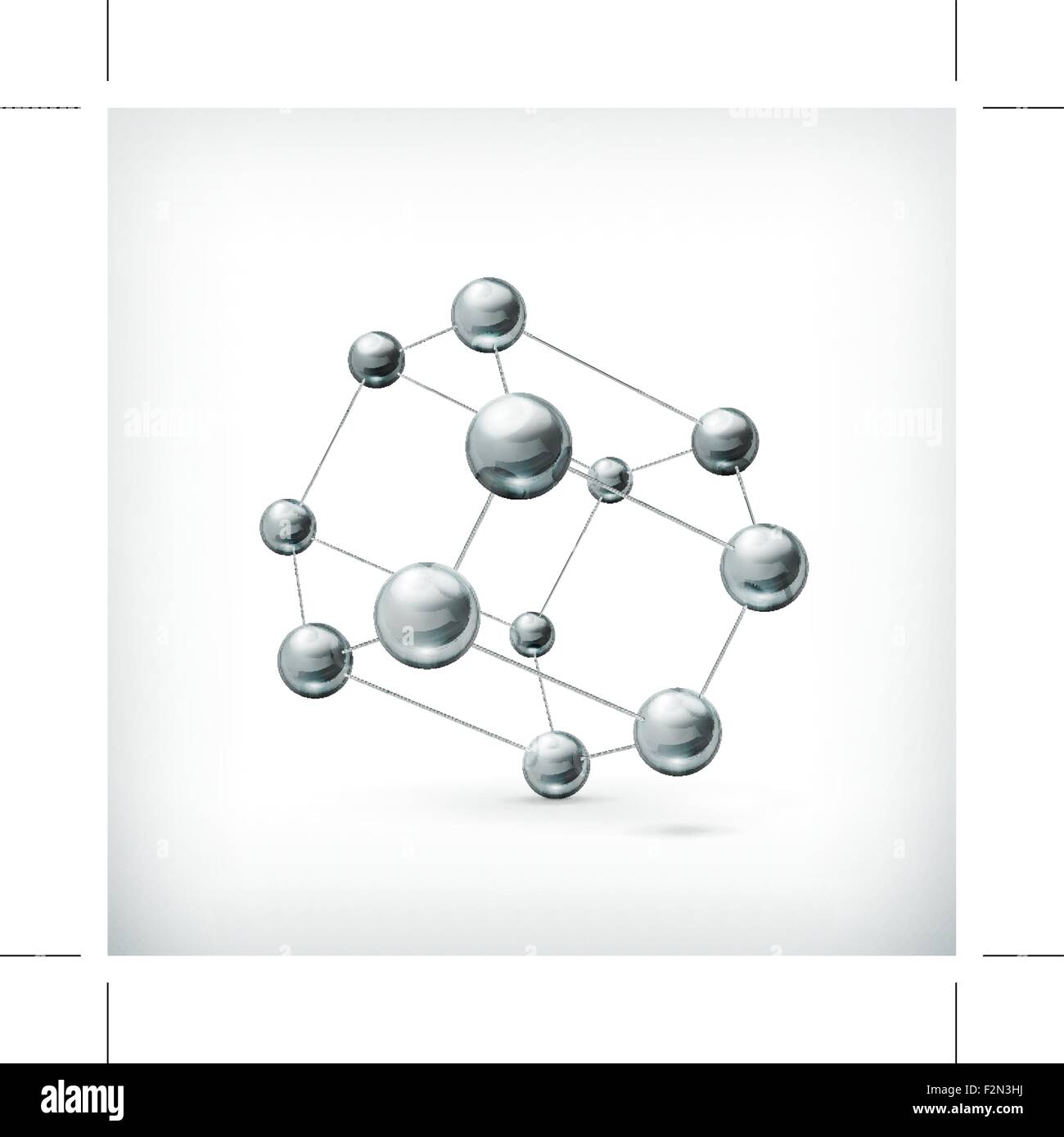 molecule icon vector Stock Vector Image & Art - Alamy