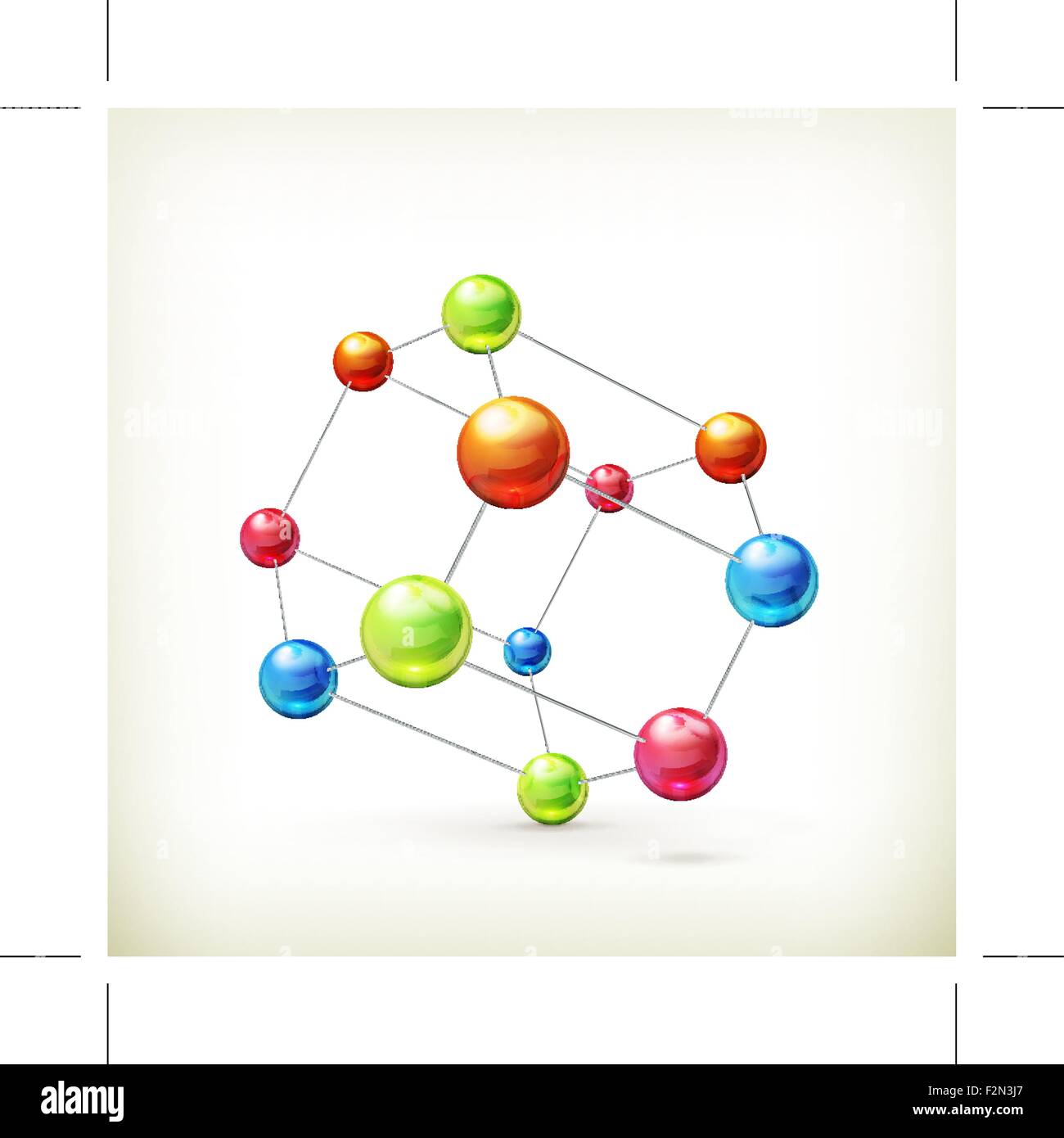 molecule vector icon Stock Vector Image & Art - Alamy