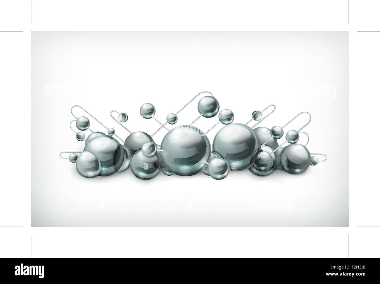 molecules and atoms vector illustration Stock Vector Image & Art - Alamy