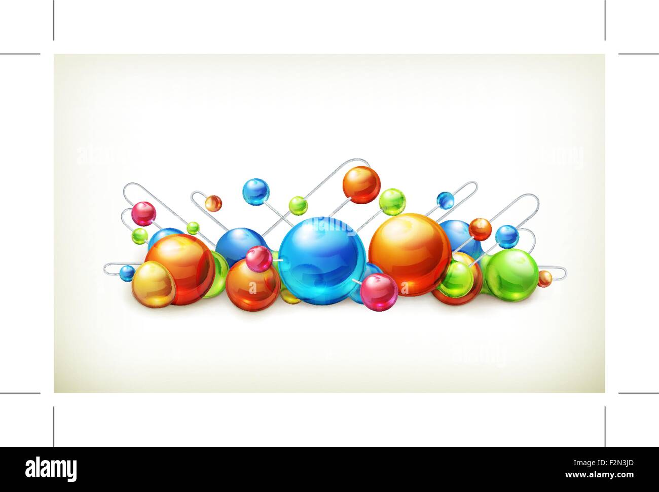molecules and atoms vector illustration Stock Vector Image & Art - Alamy