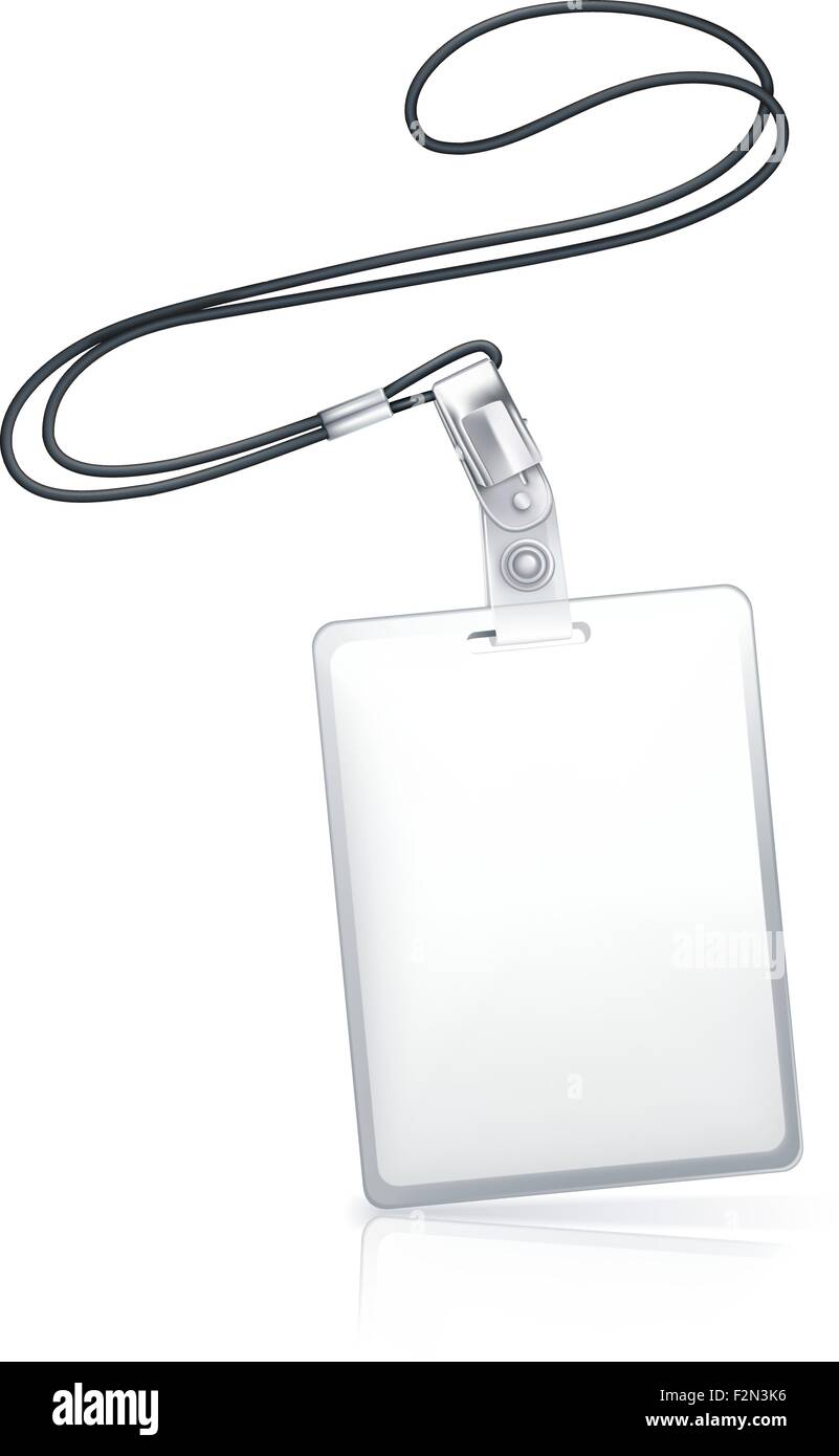 Name Tag, vertical Stock Vector Image & Art - Alamy