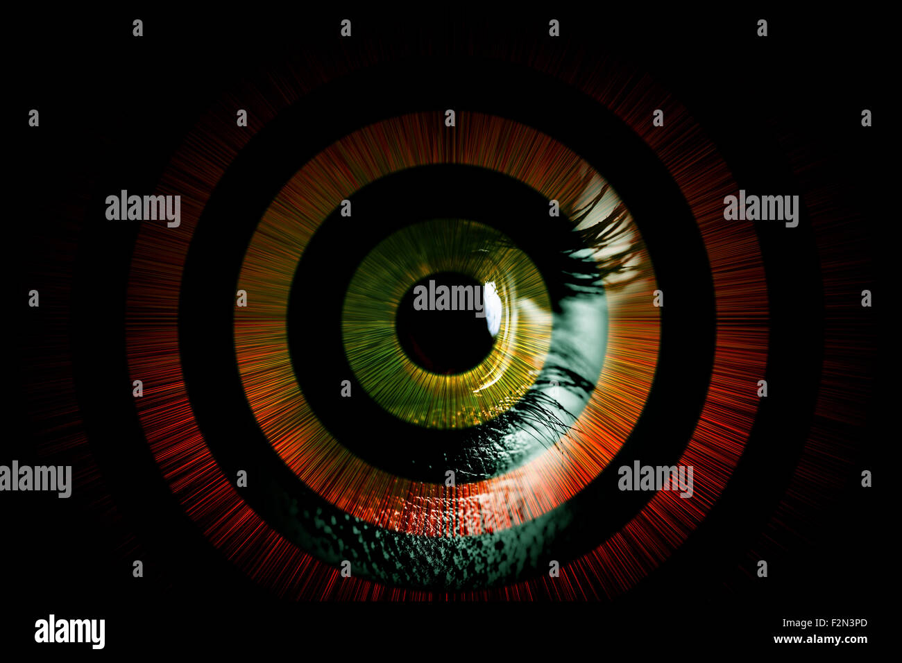 Human eye – abstract vision concept Stock Photo - Alamy
