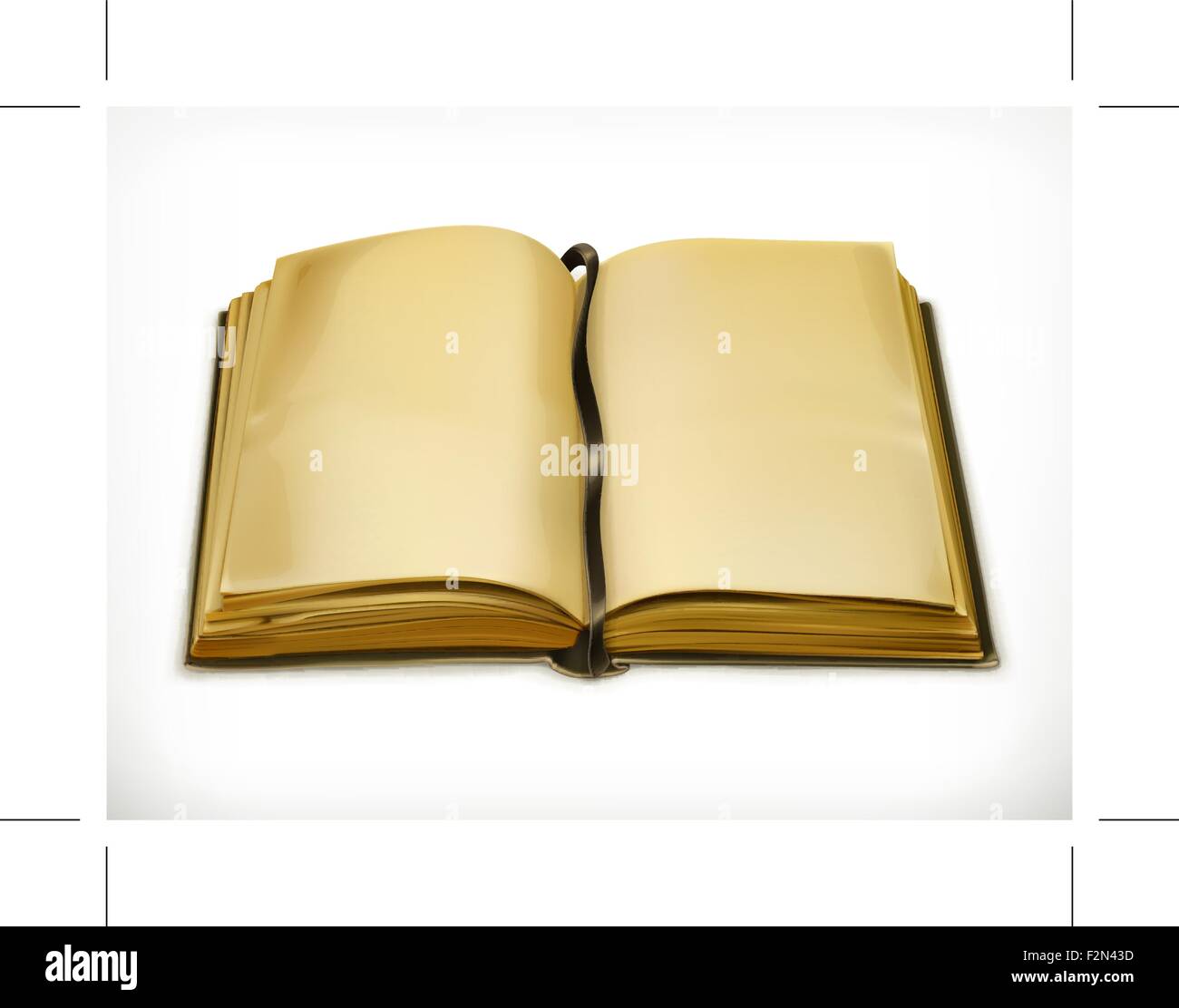 Open book vector hi-res stock photography and images - Alamy