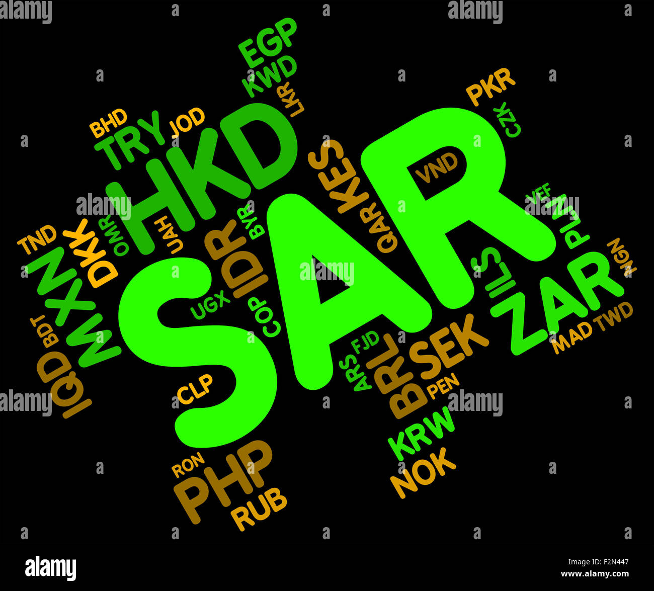 Sar Currency Representing Saudi Arabian Riyals And Saudi Arabian Riyal ...