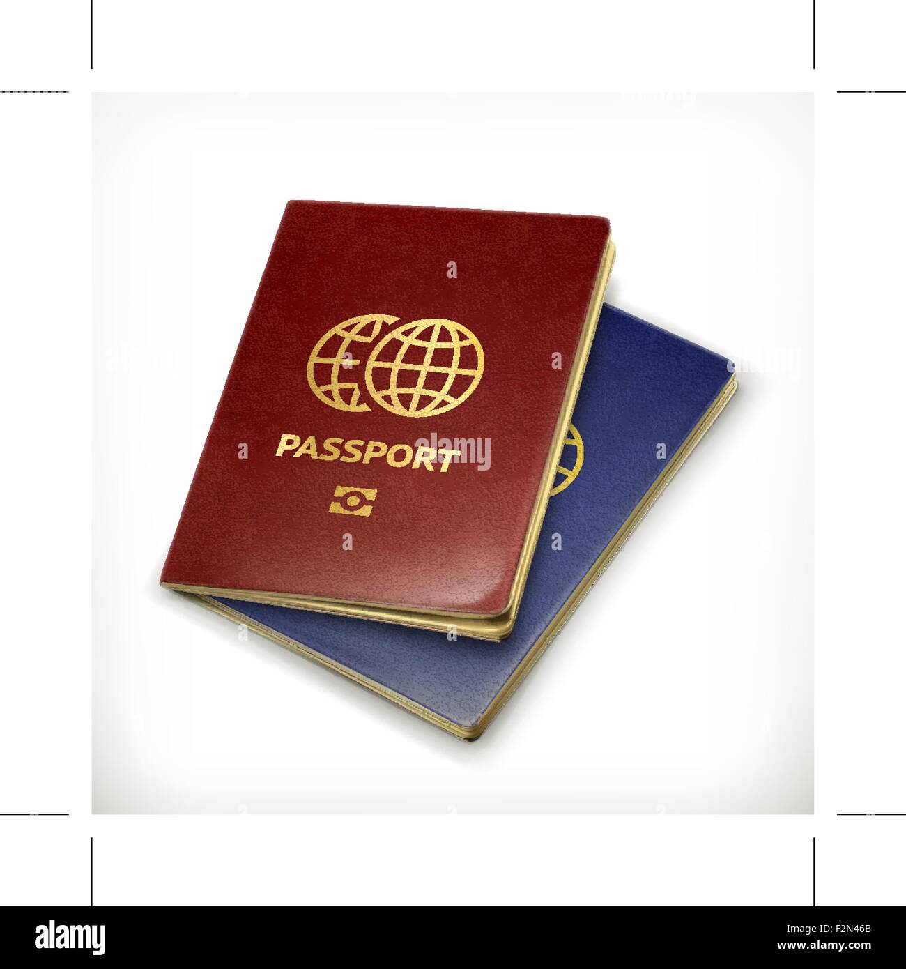 Passport, vector illustration Stock Vector Image & Art - Alamy