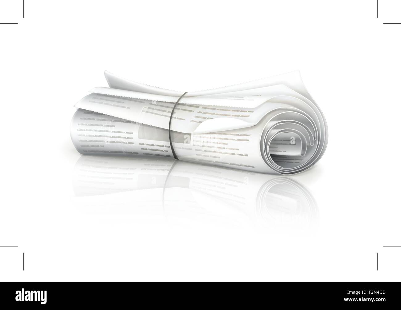 Rolled newspaper hi-res stock photography and images - Alamy