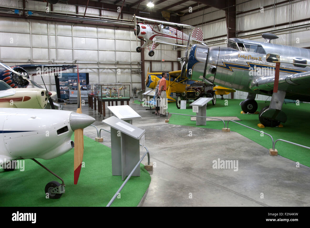 The Virginia Aviation Museum houses a variety of antique aircraft and ...
