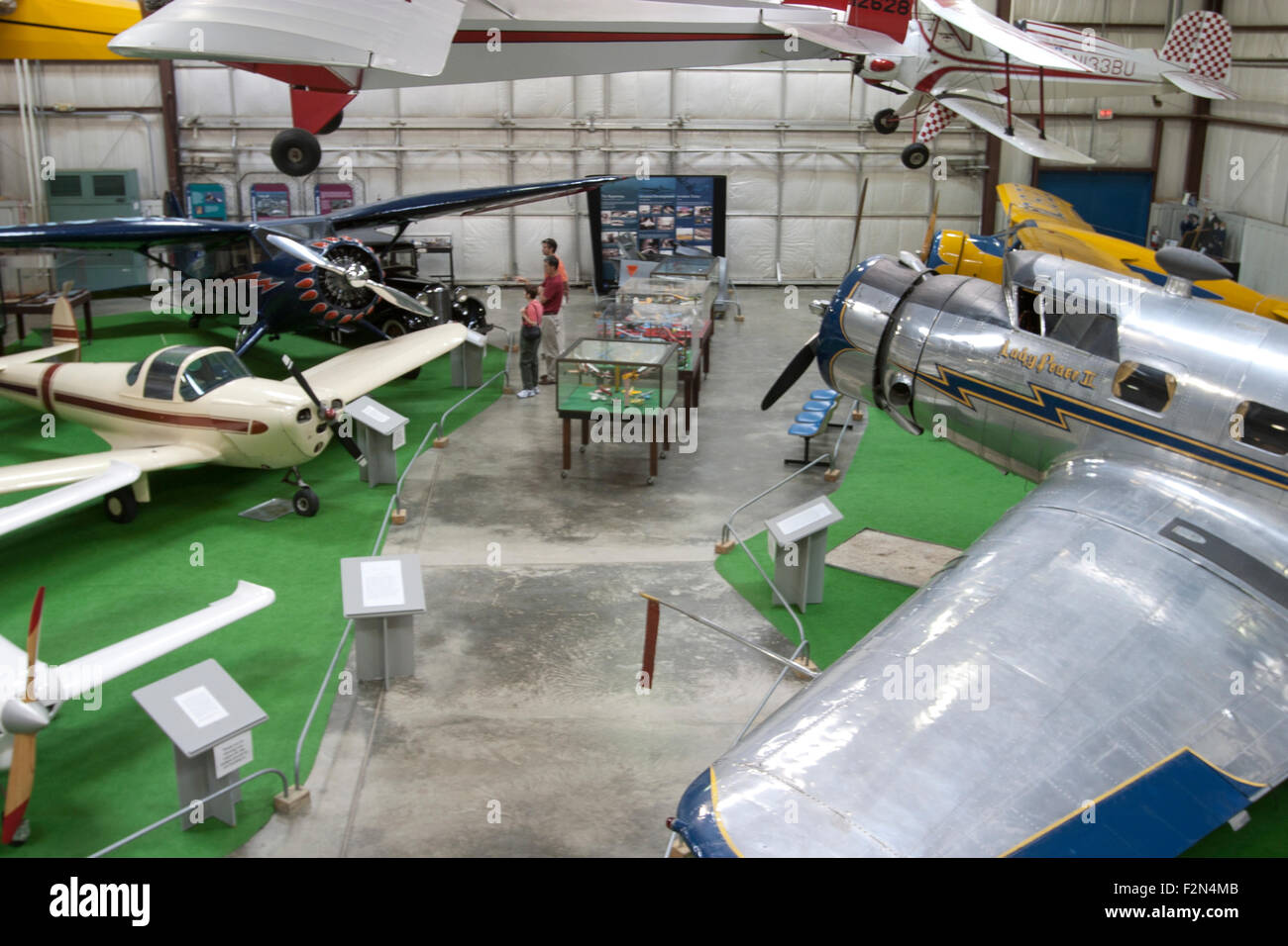 The Virginia Aviation Museum houses a variety of antique aircraft and ...