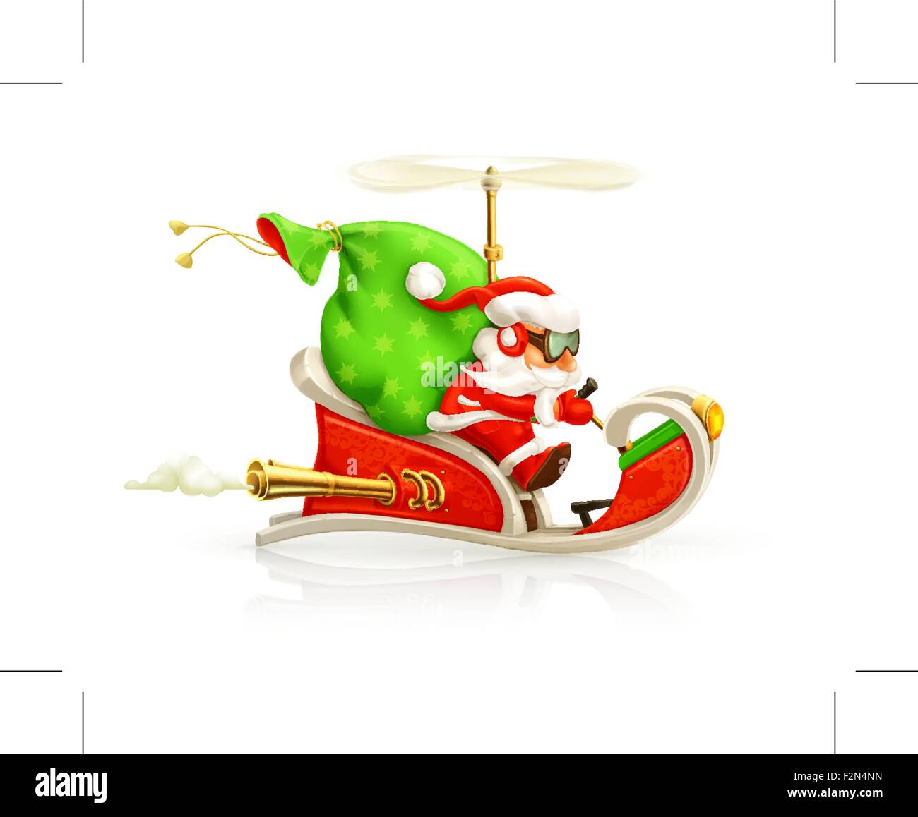 Snow helicopter Stock Vector Images - Alamy