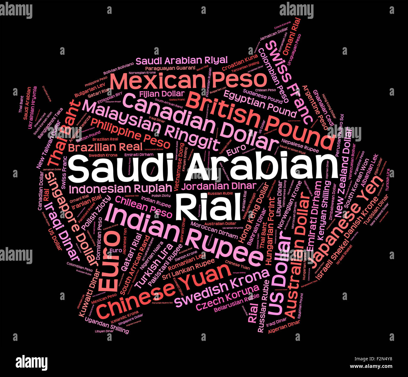 Saudi Arabian Riyal Indicating Forex Trading And Broker Stock Photo - Alamy