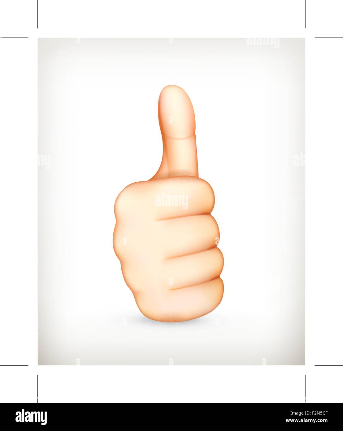Thumb up vector Stock Vector Images - Alamy