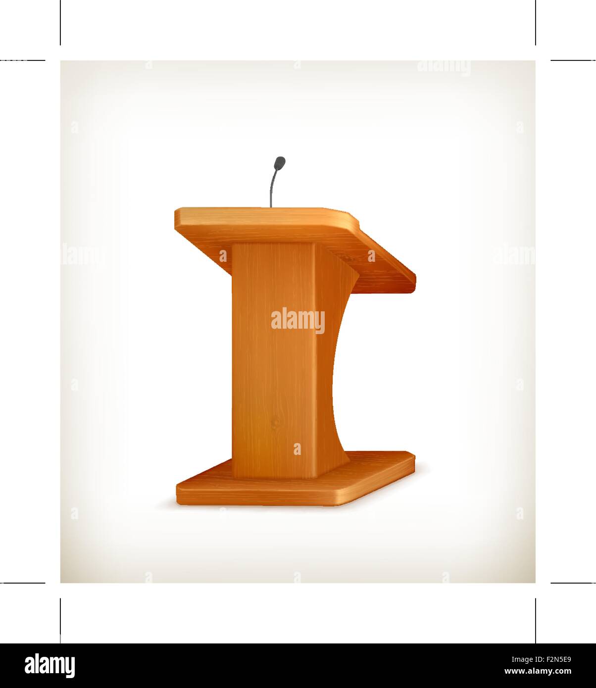 Tribune vector vectors hi-res stock photography and images - Alamy