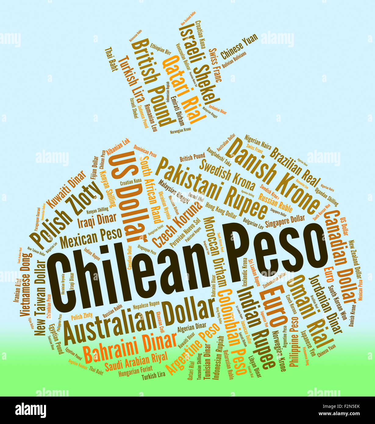 Chile chilean peso hi-res stock photography and images - Alamy
