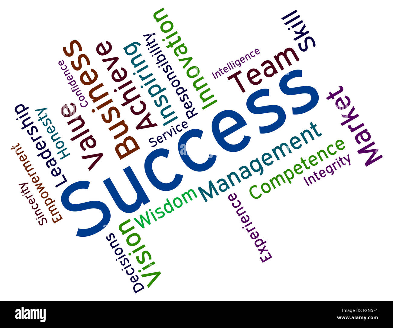 Success Words Representing Winning Triumph And Triumphant Stock Photo ...