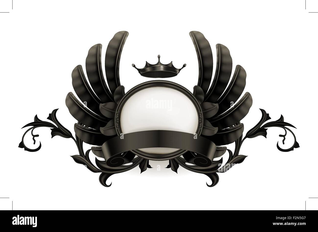 Black emblem hi-res stock photography and images - Alamy