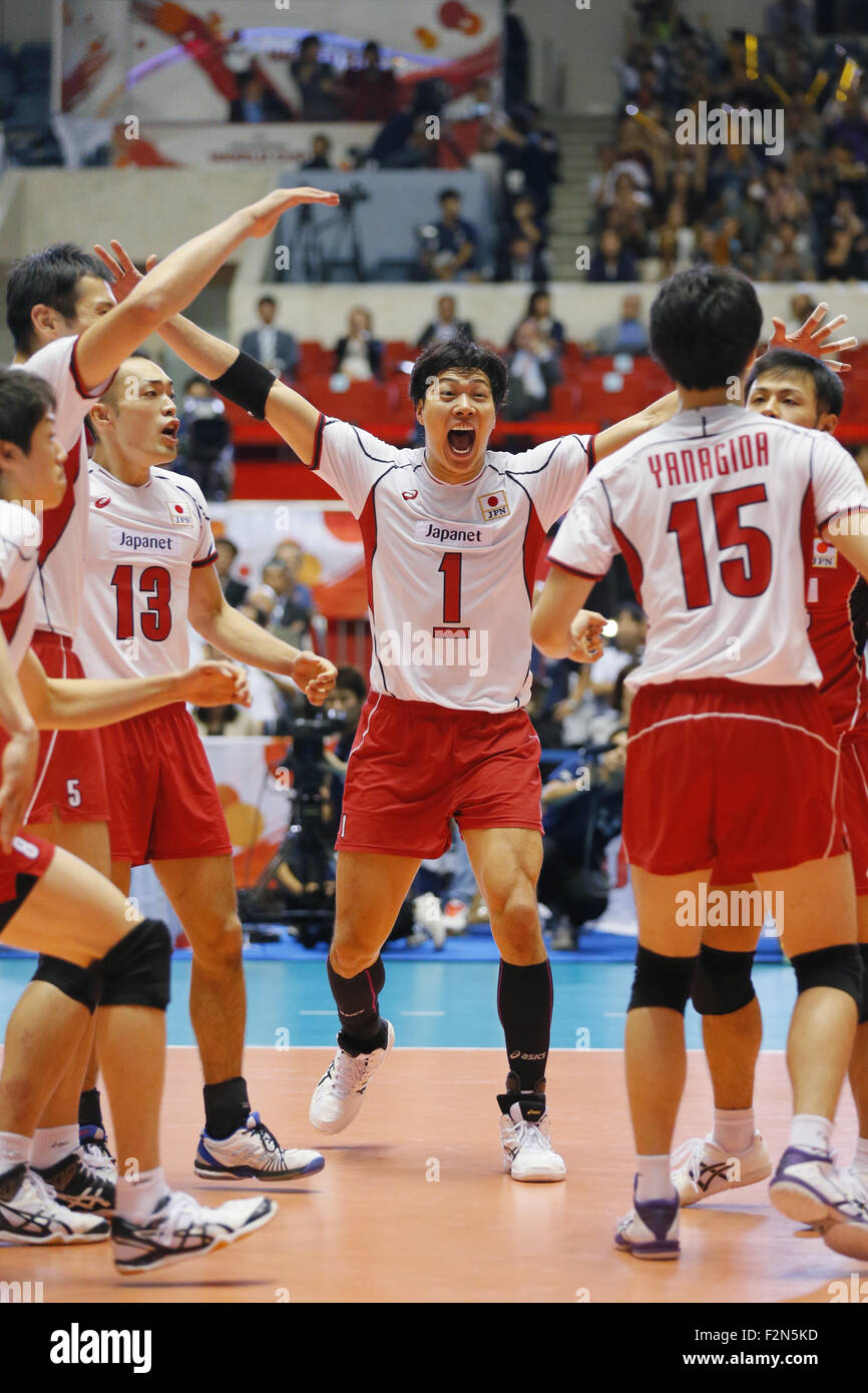 Tokyo, Japan. 21st Sep, 2015. Japan National team group (JPN ...