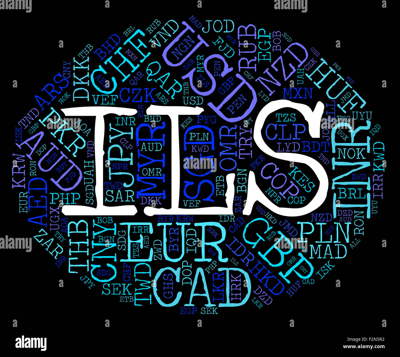 Ils Currency Indicating Forex Trading And Word Stock Photo - Alamy