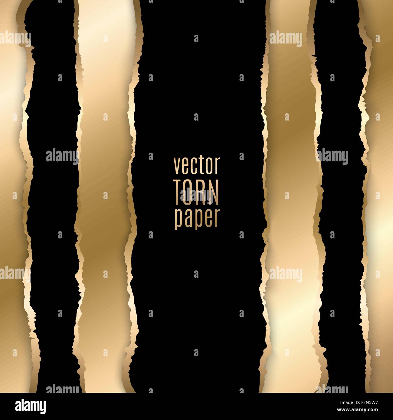 Gold foil strips Stock Vector Images - Alamy