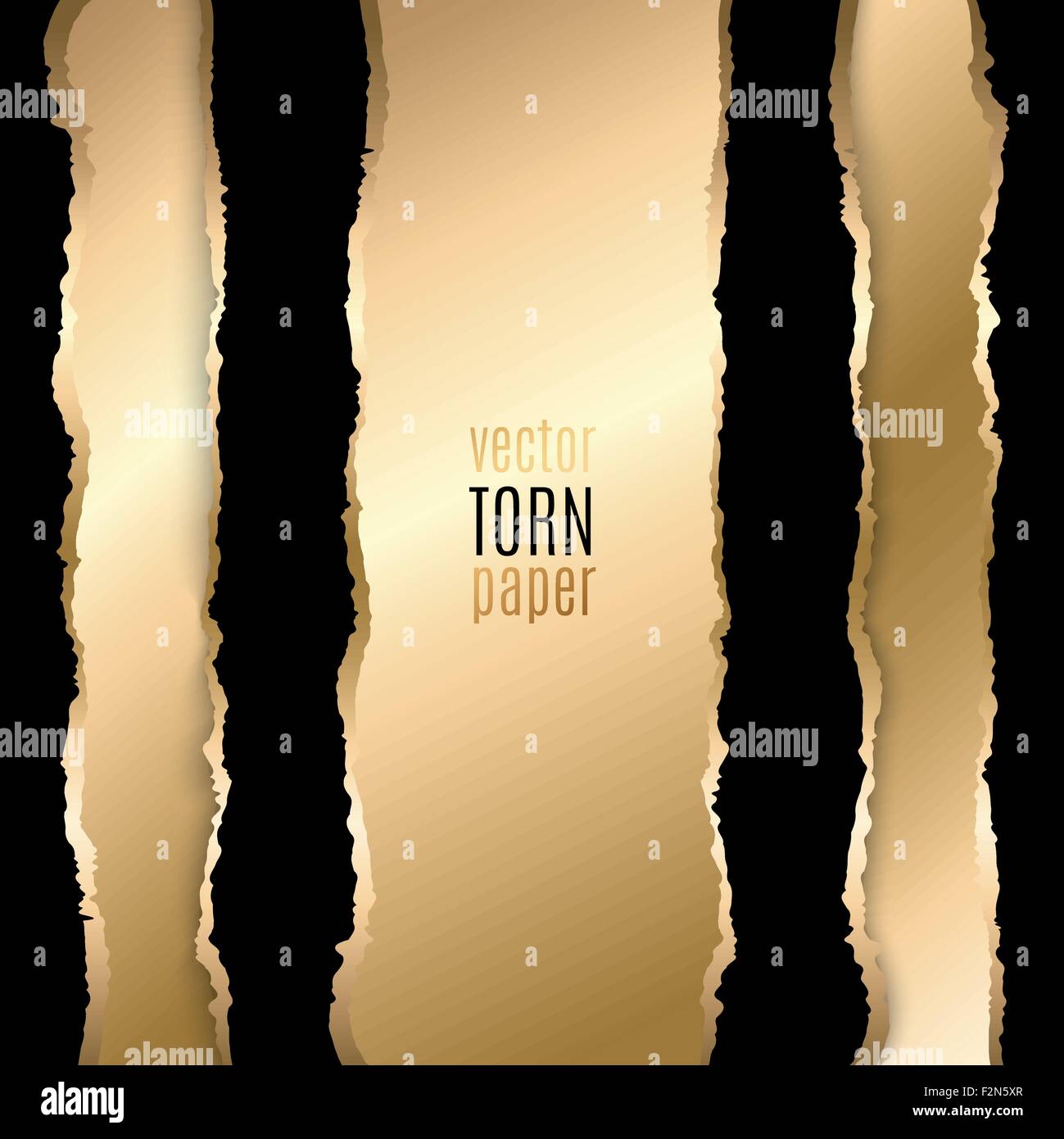 Gold paper strips Stock Vector Images - Alamy