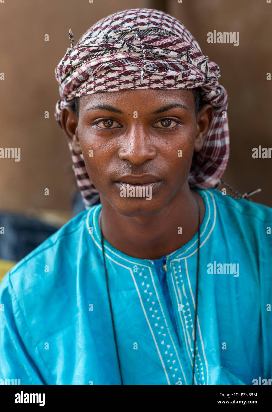 Benin, West Africa, Copargo, young fulani peul man Stock Photo - Alamy