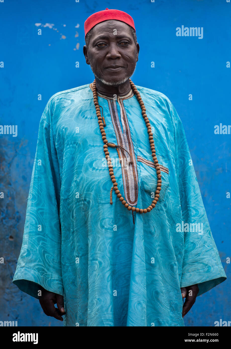 Benin Man In Traditional Clothing High Resolution Stock Photography and ...