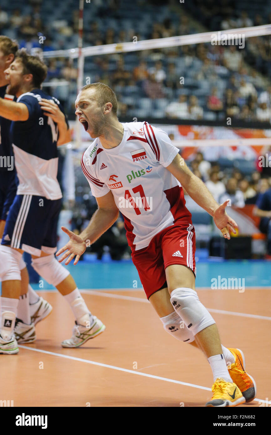 Tokyo, Japan. 21st Sep, 2015. Zatorski Pawel (POL) Volleyball : FIVB ...