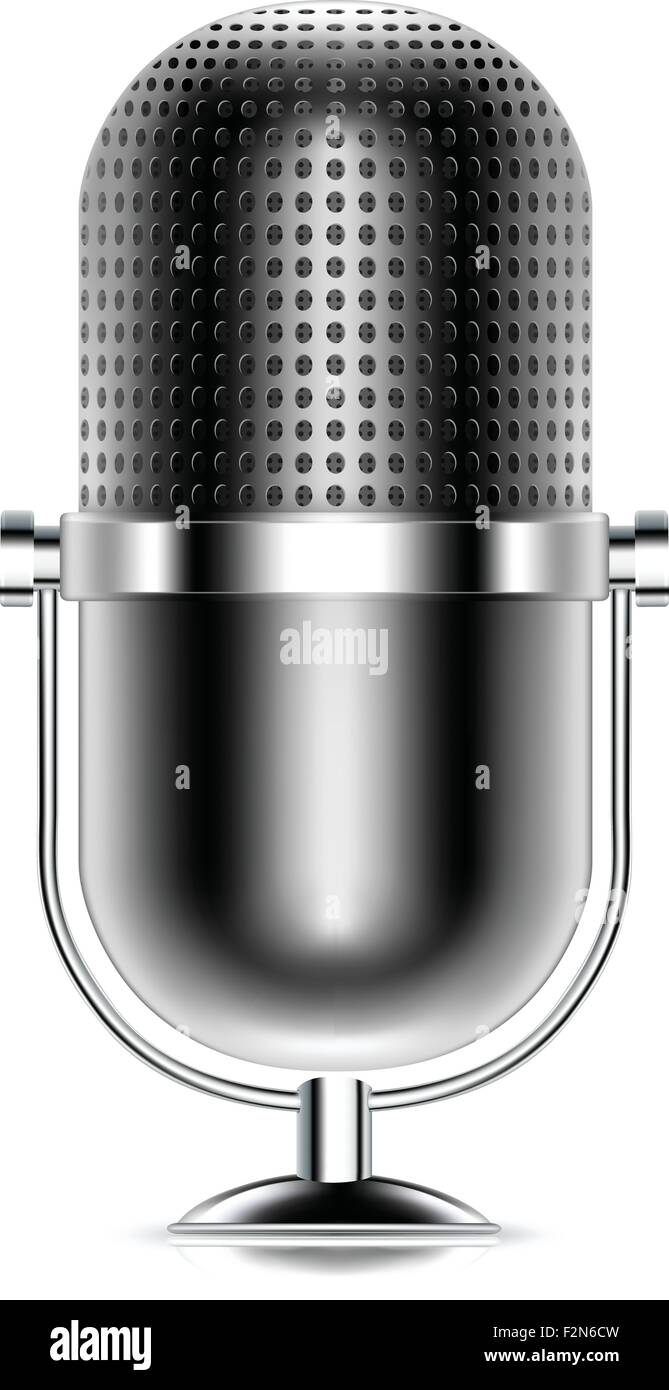 Microphone, vector icon Stock Vector Image & Art - Alamy